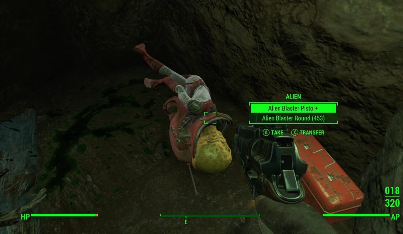 Fallout 4 Alien Location: Alien Blaster Guide - VeryAli Gaming