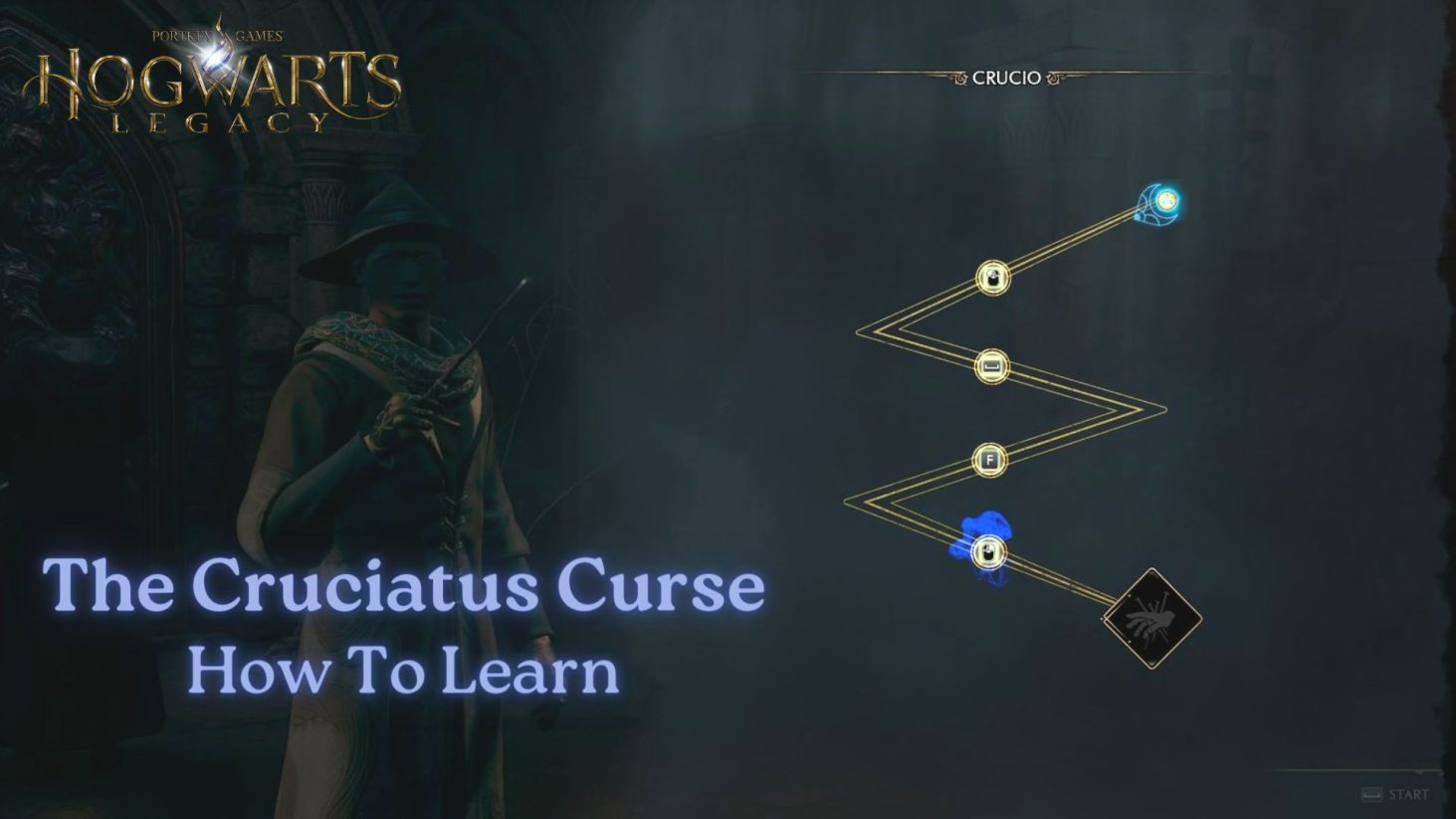 Hogwarts Legacy: Crucio Choice [Simplified Instructions] - VeryAli Gaming